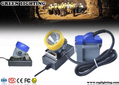 China 15000 Lux LED Miners Lights For Hard Hats , 6600mAH Cord Safety Hard Hat Lights  for sale