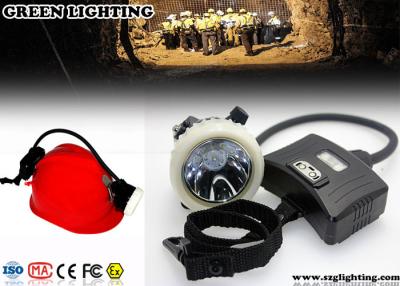 China GS5-B Semi - Corded Miners Helmet Light , 5.6AH Rechargeable Led Cap Lamp  for sale