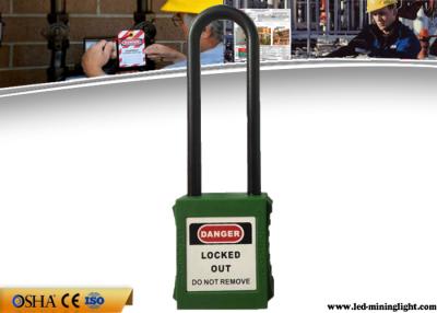 Cadeado condutor de nylon longo do fechamento da segurança do Osha 76mm não - Xenoy