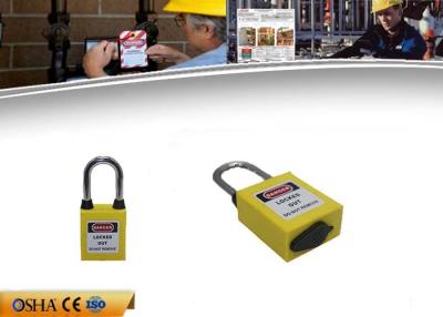 de la serrure 85g corps antipoussière d'ABS de cadenas dispositif d'accrochage en acier de short de 38 millimètres