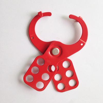 China 93g Safety Lockout Hasp Double Open Economic Steel Two Size Optional for sale