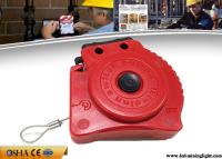 China Automatic Retractable Cable Lockout 1.8m Rope Safety Lockout Locks for Industrial Use for sale
