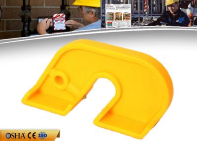 China Nylon Breaker Lock Out Tag Out , 60g Yellow Circuit Breaker Loto Devices for sale