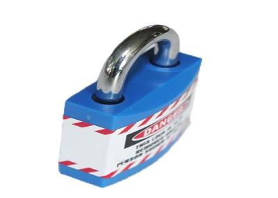 China ABS Mini Safety Lockout Padlocks With 20.4 Mm Height 5.4 Mm Thickness Shackle for sale