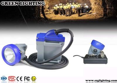 China 3W Corded Rechargeable LED Headlamp Anti - Explosive 4500 Lux 125 Lum for sale
