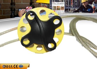 Sicurezza del cavo ZC-L41 serratura fuori con un materiale 2m di 185 ABS del peso cabla il corpo di acciaio