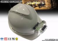 China Wireless Mining Cap Lamp 6200mAh Panasonic Li-Ion Battery USB Charger 13000lux for sale