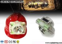 China IP68 ATEX Certified 3W Cordless Mining Cap Lamp with OLED Display 6.2Ah for sale