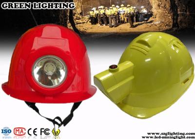 중국 IP 65 모든 - 안에 - 무선 마이닝 캡이 2.8AH 충전지를 램프를 갖춥니다 판매용