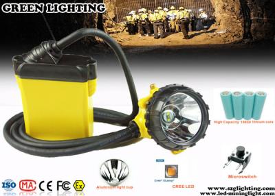China 10400mAH Coal Mining Lights Corded Style Rechargeable Li - Ion Battery factory