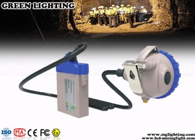 China Explosion Proof Mining Cap Lights 25000 Lux Strong Brightness Corded Style for sale