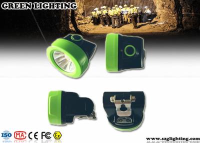 China IP68 Cordless Cap Lamp , 230mA 120 Degree Lighting Cordless Led Mining Cap Lamp for sale