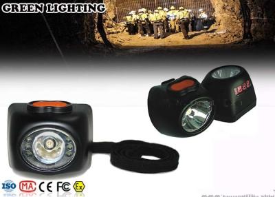 China 8000lux Digital Cordless RechargeableLed Headlamp With 4.5Ah Li - ion Battery for sale