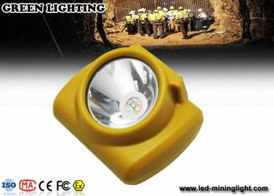 China 198g light weight wireless underground Rechargeable LED Mining Light With OLED Screen USB charging way for sale