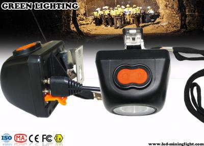 China LCD Screen Safety Cordless Rechargeable LED Headlamp for Underground Miner for sale