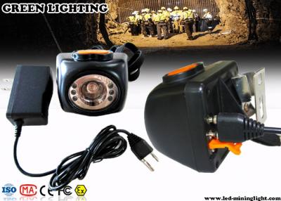 China LCD Screen Safety Cordless Rechargeable LED Headlamp for Underground Miner for sale