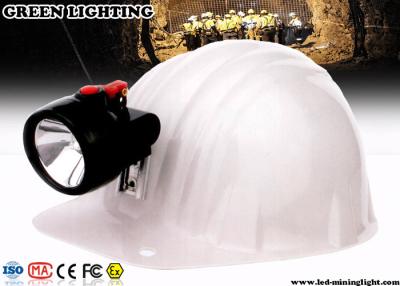 China ATEX Certificated Mining Cordless Cap Lamp , Rechargeable LED Headlamp for sale