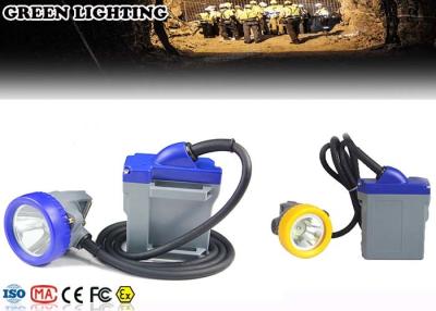 China 10000Lux IP68 Anti-Explosion Rechargeable LED Headlamp With 6.6Ah Battery for sale