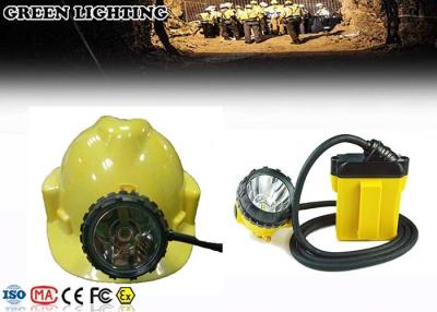18hours 노동 시간을 가진 IP68 25000Lux 광도 재충전용 LED Headlamp