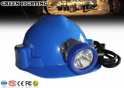 China GLT-7B Anti-explosive IP67 3W 10000lux Rechargeable LED Headlamp 560g Weight for sale