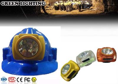 China IP68 3.1Ah Rechargeable LED Headlamp With OLED Display 6000 Lux Brightness for sale