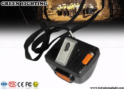 China Cordless Mining Rechargeable LED Headlamp With 3W LCD Display 4500mAH Battery for sale