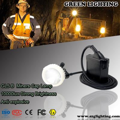 China 10000 LUX IP67 Cree Led Headlights , Rechargeable Headlight With Rotated Switch for sale
