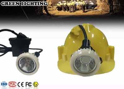 China IP68 Rechargeable Led Headlight , 4000 Lux Corded Hard Hat Light Rechargeable for sale