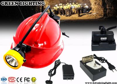 中国 耐圧防爆RGBの警報灯が付いている10000ルクス再充電可能なLEDのヘッドライト 販売のため