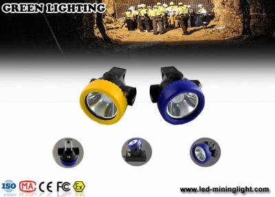 Cina 4000 lux/2.2ah hanno condotto la lampada di cappuccio principale senza cordone di estrazione mineraria della sicurezza impermeabile con Li Ion Battery in vendita