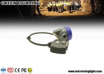China IP67 5.6ah Semi Corded LED Mining Light PP Meterial 8000 lux Strong Brightness for sale