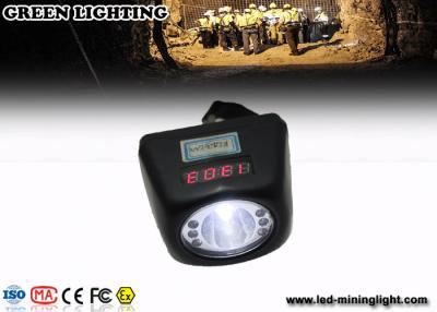 China Explosion Proof 3500-4500 Lux Led Miners Lamp , Cordless Cap Lamp 300ma Li - Ion Battery for sale