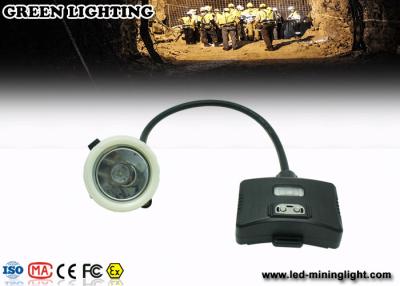 China GS5- B 8000 Lux / 5.6ah Led Mining Cap Lights , IP68 Miners Head Torch Drop Resistance for sale