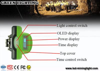 China Green GLC - 6C 13000Lux Cordless Mining Lights with 6.2ah battery , High brightness for sale