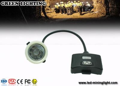 중국 GS5- 비 8000 럭스 / 5.6ah는 마이닝 캡 빛을 이끌었습니다, IP68 광부들이 횃불 낙하 저항을 이끕니다 판매용