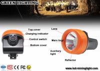 China CREE Cordless Mining Light IP68 6000Lux 3.7V Anti-Explosive Waterproof Cap Lamp for sale