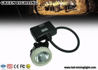 China High Power 10000 Lux Superbirght Led Miners Lights / Mining Hard Hat Lights Light Weight for sale