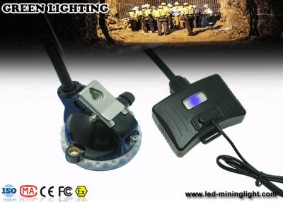 China High Power 10000 Lux Superbirght Led Miners Lights / Mining Hard Hat Lights Light Weight for sale