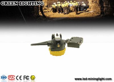 China IP68 semi Corded rechargeable miners helmet light headlamp GS5- C 10000 Lux 6.6Ah 1.6W for sale