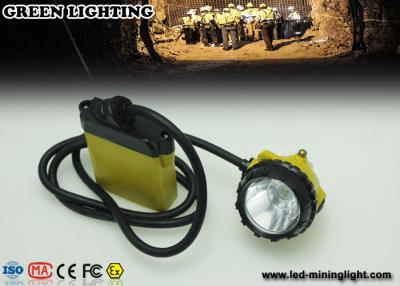 China PC Black Cover CREE Led Cable Mining Cap Lights 25000 Lux World Brightest factory