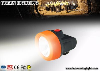 중국 ABS 경량읜 LED 마이닝 빛, IP68 등급 전문적 광부 캡 램프 판매용