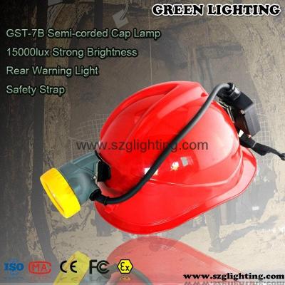 China 350MA digital semi corded Coal Mining Lights anti explossion IP68 GST -7B 8000 Lux for sale