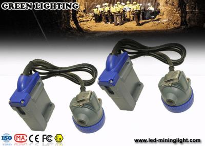 China Digital Miners Light Rechargeable , Semi - Cored Miners Hat With Light for sale