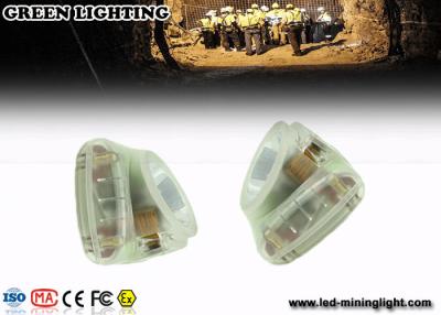 China 1W 300mA Coal Mining Lights , Miners Head Torch 6h charging time rechargeable li battery for sale