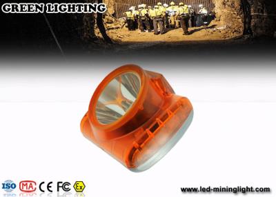 China Bulk 129 Lum 15000 Lux Led Coal Miner Hard Hat Light Charging Time 6hrs for sale