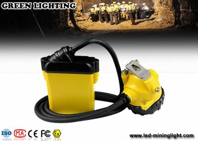 China Explosion Proof Mining Hard Hat Led Lights 25000 Lux Strong Brightness Corded Style for sale
