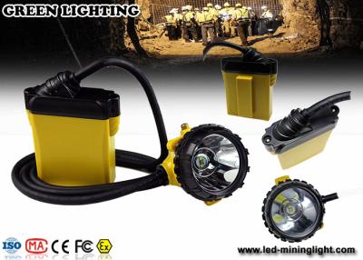 China Eco Friendly Cordless Mining Lights , Strong Emergency Miners Head Torch 25000 lux for sale