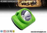 China Rechargeable LED Mining Headlamp 20 Hours Runtime IP68 Waterproof 6.2Ah Battery for sale