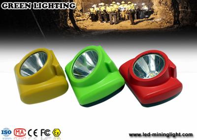 China Pc Led Miners Cap Lamp , 13000lux Logo Customized Mining Lamps For Hard Hats for sale