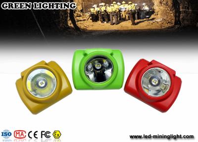 China 13000 lux 125lum Rechargeable LED Headlamp , high lumen headlamp portable for sale
